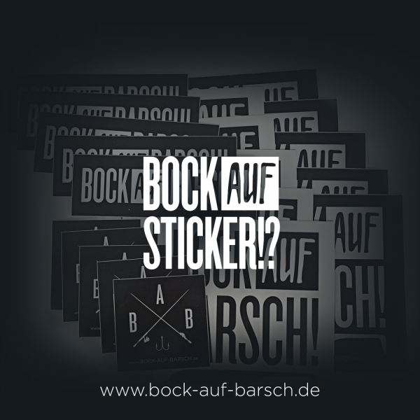 Bock auf Sticker?! | Bock auf Barsch - Der Angel-Blog